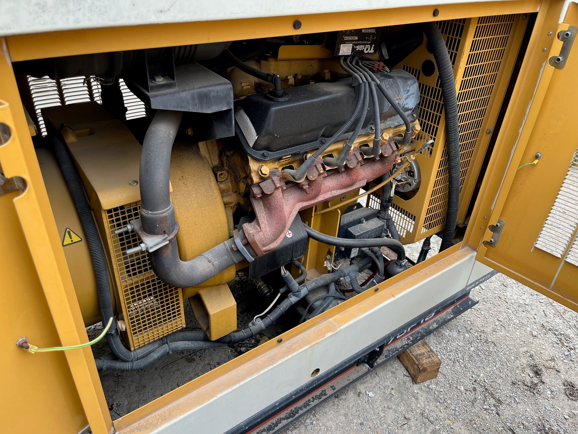 2001 OLYMPIAN G75 70KW NATURAL GAS GENERATOR - USED - 500520 Hours