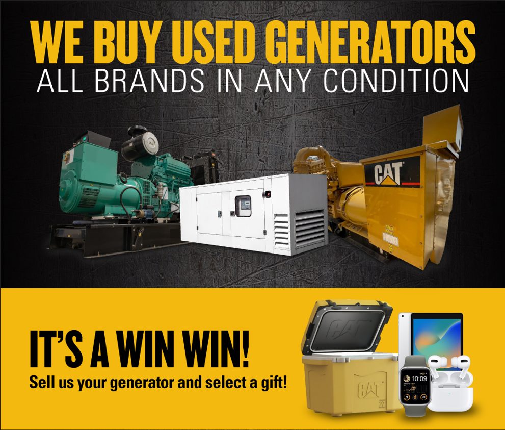 We Buy Used Generators | Mustang Cat