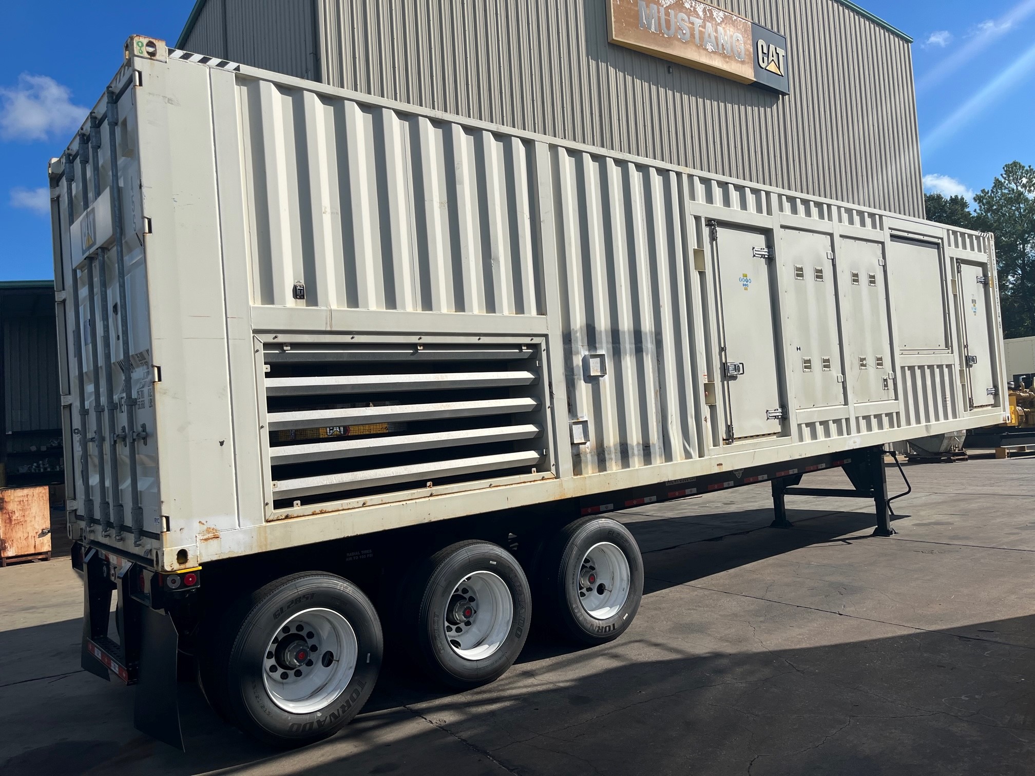 CATERPILLAR XQ1475G 1475KW NATURAL GAS GENERATOR SET - REBUILT ...