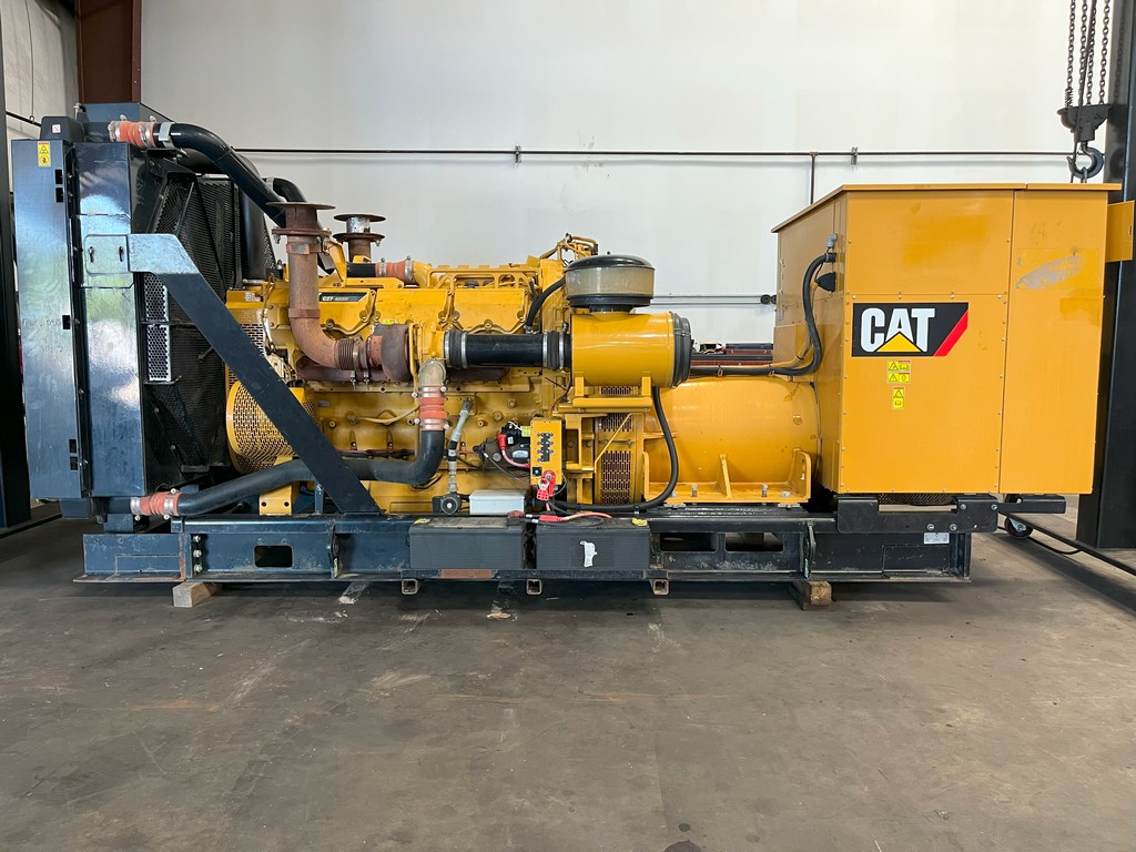 1997 CATERPILLAR C27 800KW DIESEL GENERATOR SET - REBUILT