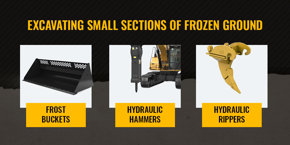 Can You Excavate Frozen Ground? | Mustang Cat