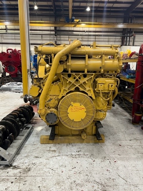 CATERPILLAR 3512C HD 1475HP LAND MECHANICAL ENGINE - USED - 3922 Hours