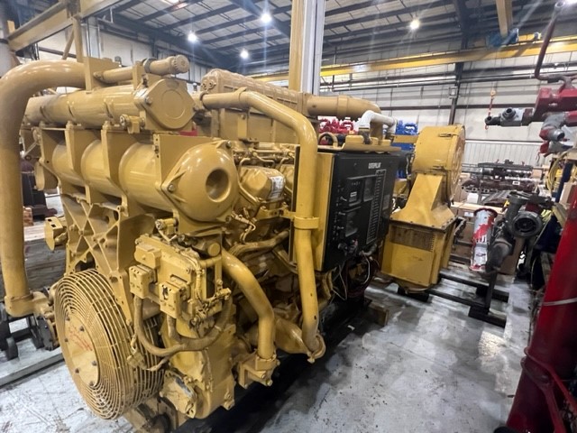 CATERPILLAR 3512C HD 1475HP LAND MECHANICAL ENGINE - USED - 3922 Hours