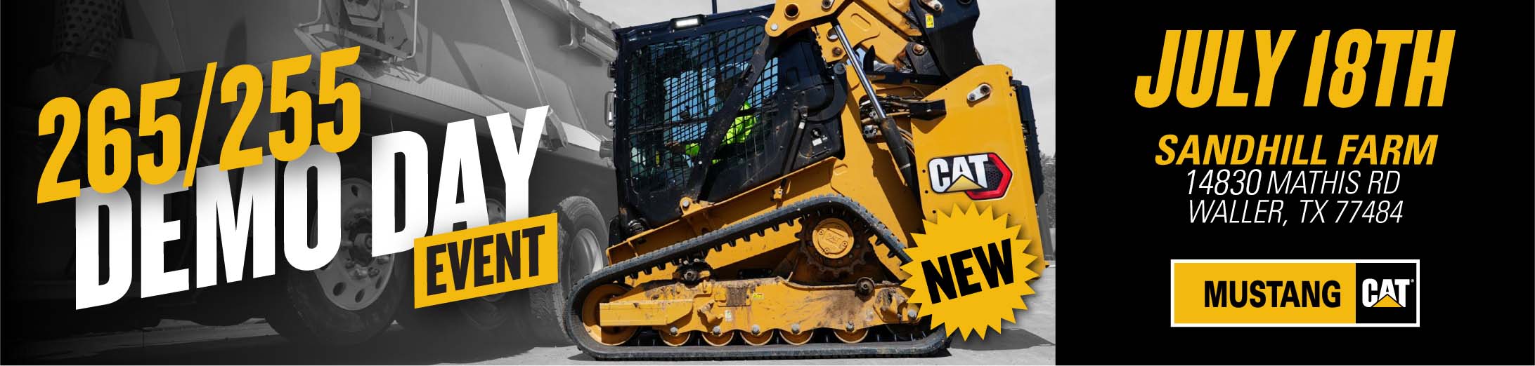 265/255 Demo Day | Mustang Cat